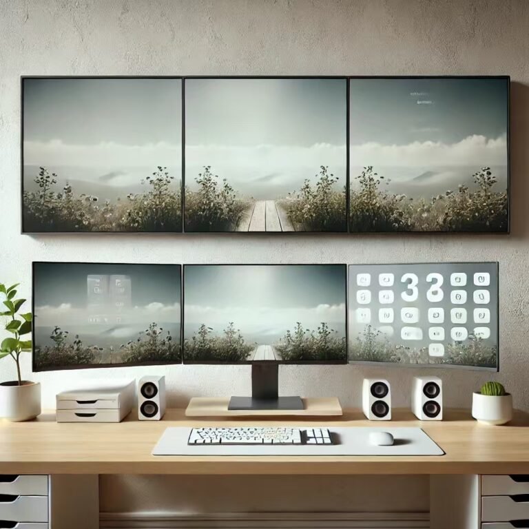 How to Mount Multiple LCD Monitors on The Wall