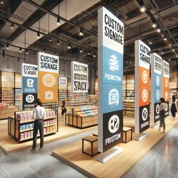 What Custom Signage Should You Use for Your Retail Store