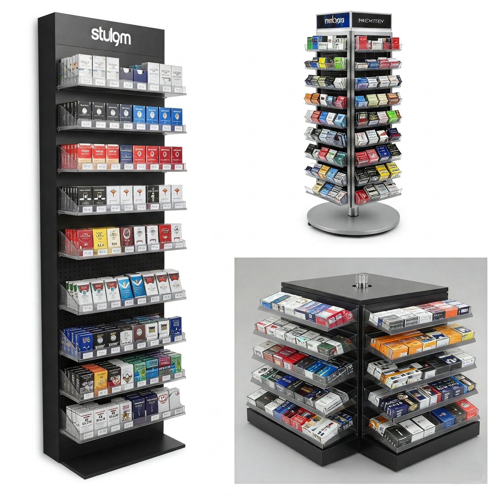 Innovative Designs for Cigarette Display Racks